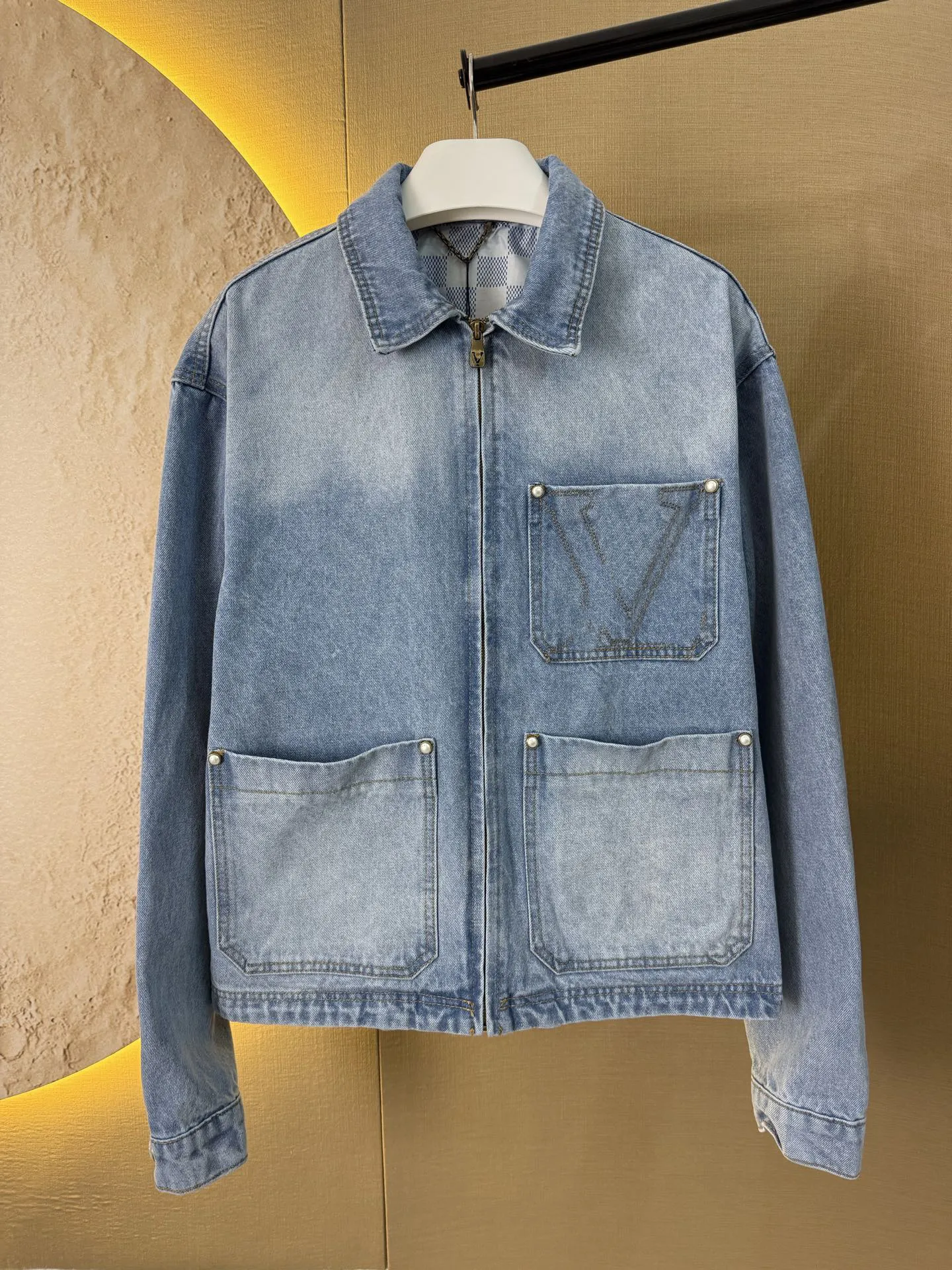 Luxurious Heavy Duty Washed Denim Jacket Loose Fit... From Dhgate_abao1 ...