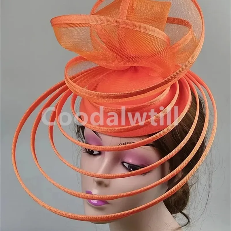 Big Fascinator Hat For Women Royal Ascot Mesh Pillbox Caps Wedding ...