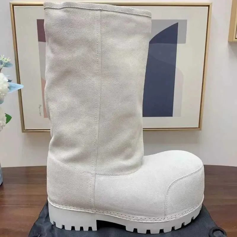 Careaymade Winter Style Ugly Cute Big Head Snow Boots Bread Boots ...
