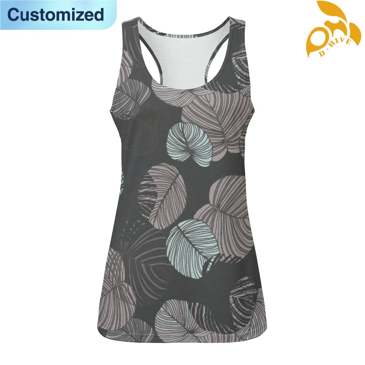 Customized Eco-Friendly All-Over Print Women's Tank Top With from ...