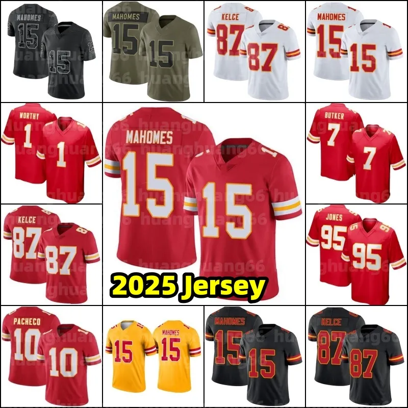 Patrick Mahomes, Xavier Worthy, Travis Kelce, Rashee Rice, Nick Bolton ...