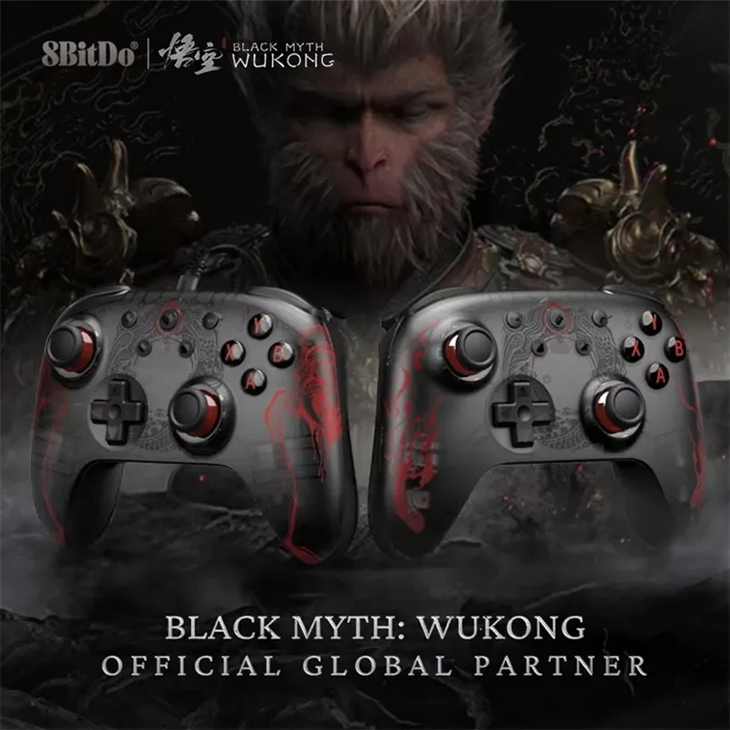 8BitDo Black Myth Wukong Ultimate Nintendo Wireless Controller Wireless ...