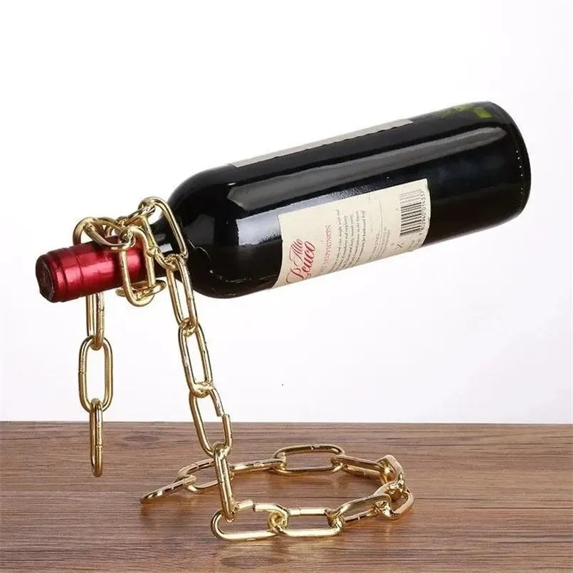 Magic Hanging Chain Display Stand For Kitchen, Dining Room, Cellar, And ...