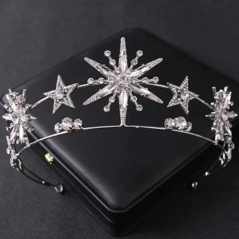 Fairy Crown Cute Crystal Bridal Hair Tiara Wedding Hair Accessories ...
