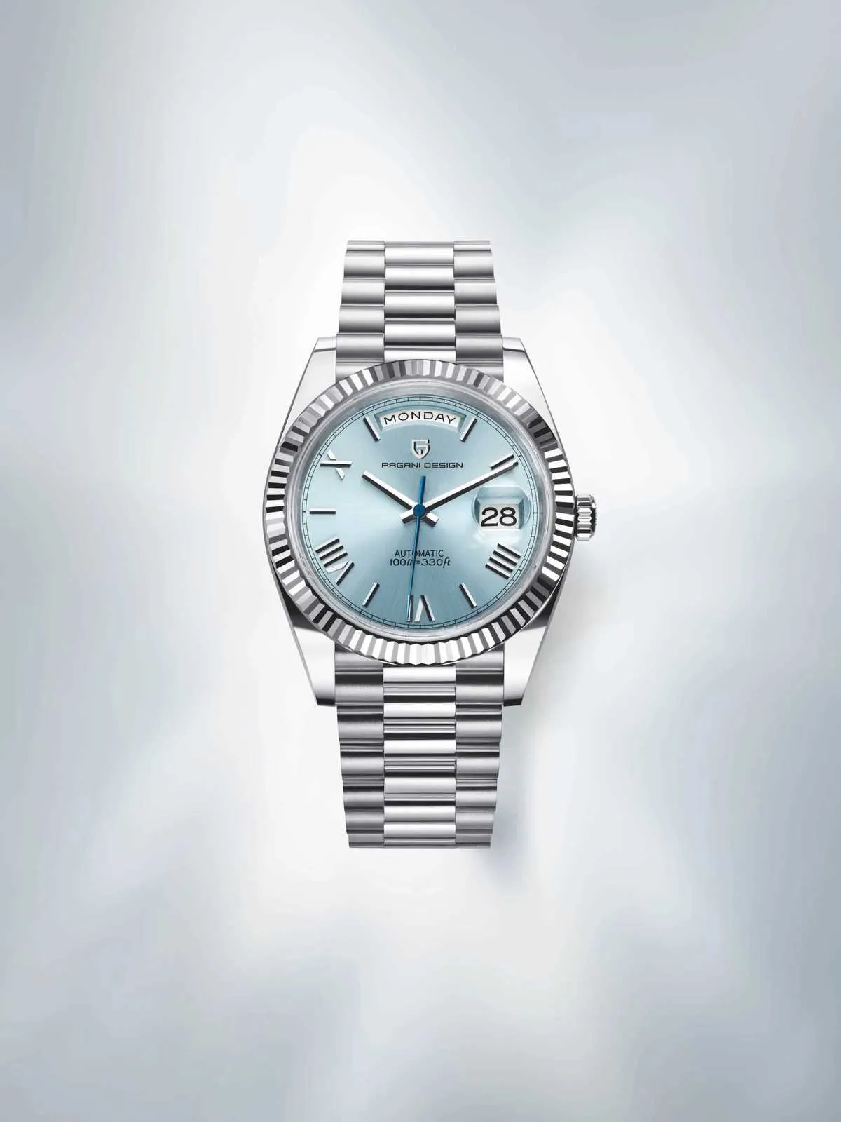 Men's Mechanical Automatic Watch with Titanium Case and Sapphire Dial ...