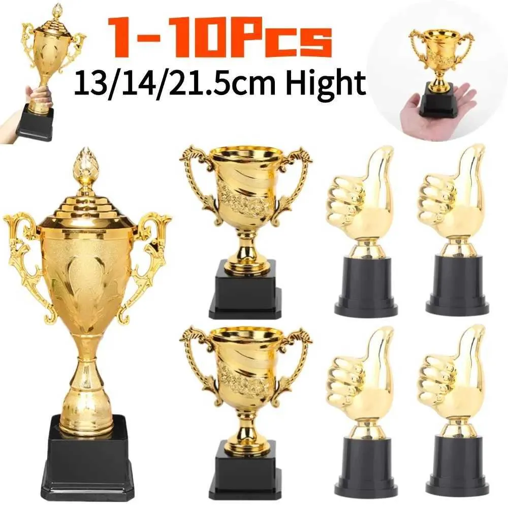 110 Gold Plastic Thumbs Up All Sports Trophies For Home Decor And ...