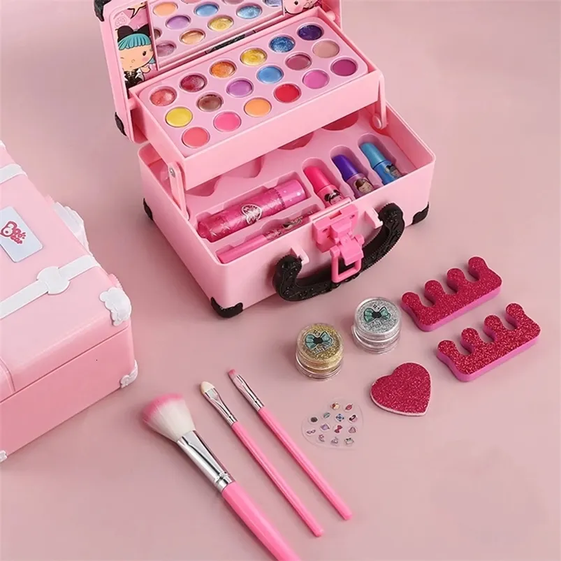 Princess Play Childrens Makeup Set For Girls Safe, Non Toxic Pretend ...