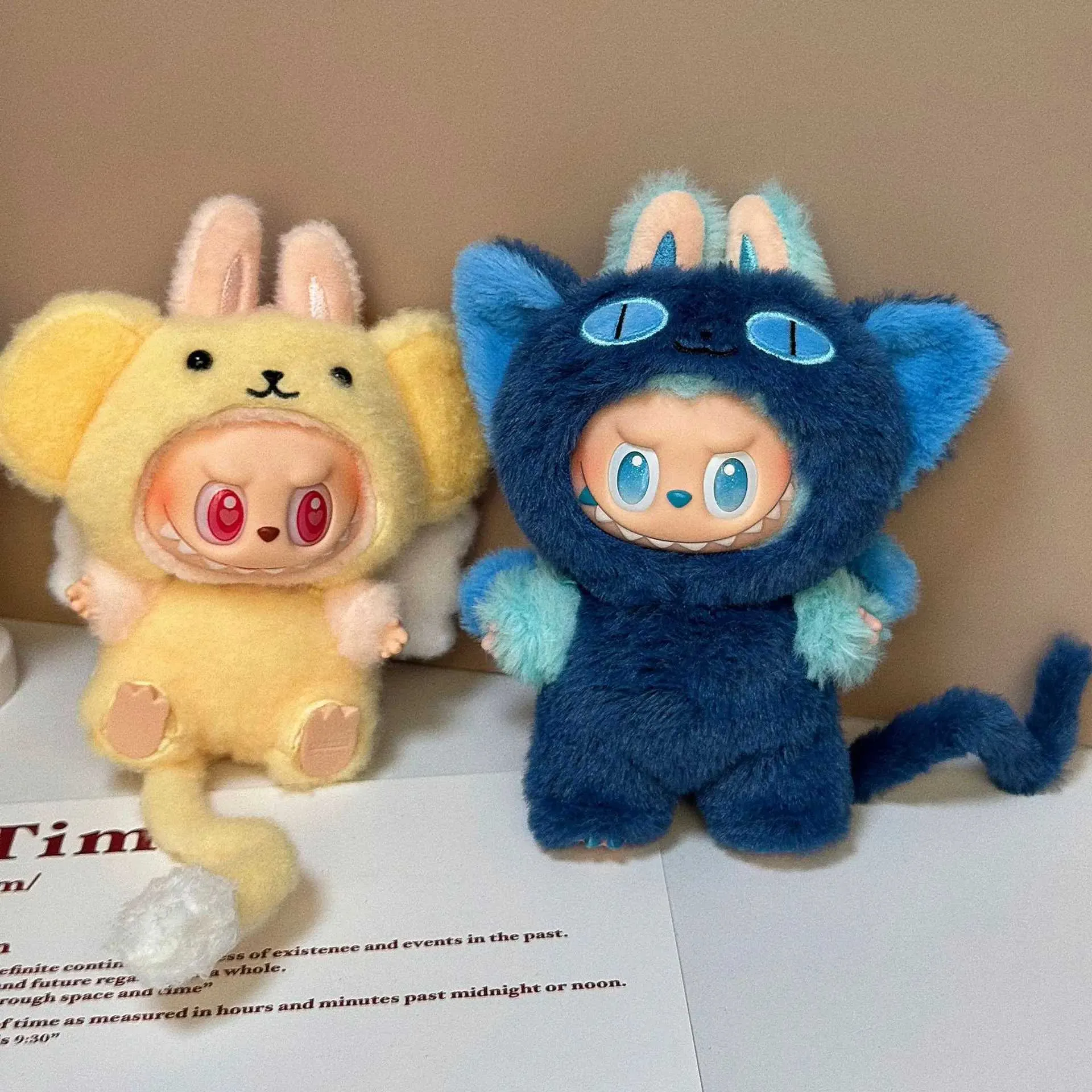 For 15-17cm Labubu Doll: Lovely Animal Costume Plush Clothing Set for ...