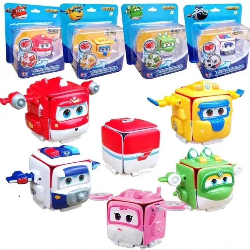 Super Wings PVC Model Toys Transformation Robot Aircraft Figures Astra ...