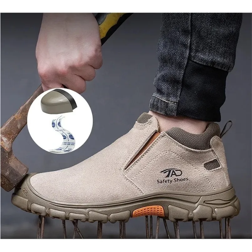 Men's Low Shear Welding Safety Boots Shockproof Construction Work Shoes ...