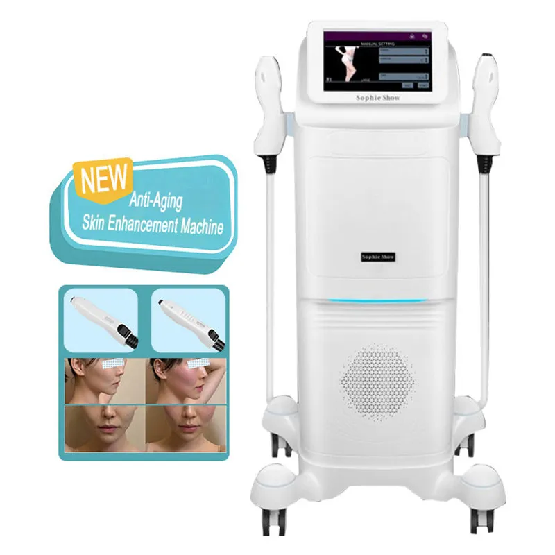 Radio Frequency Facial Machine with 360-Degree Rotating RF Head for ...