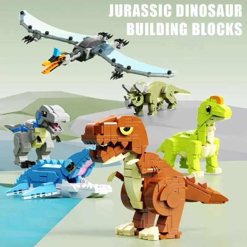 Type 6 Jurassic MOC Dinosaur Building Blocks Set ... From Innovation ...