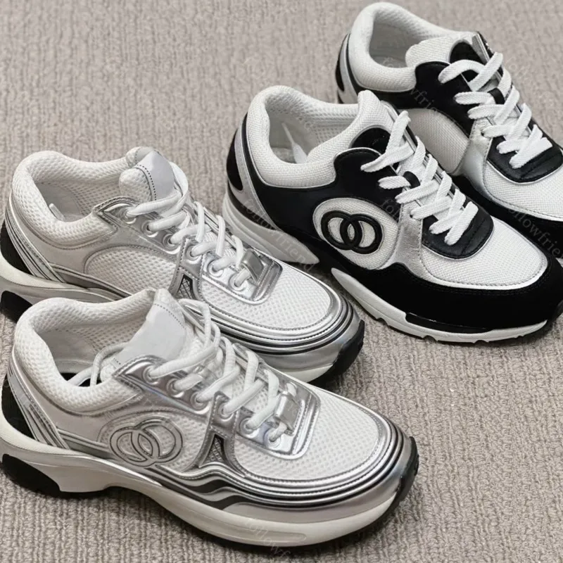 Wholesale Designer Platform Sneakers: Reflective Vintage Suede Leather ...
