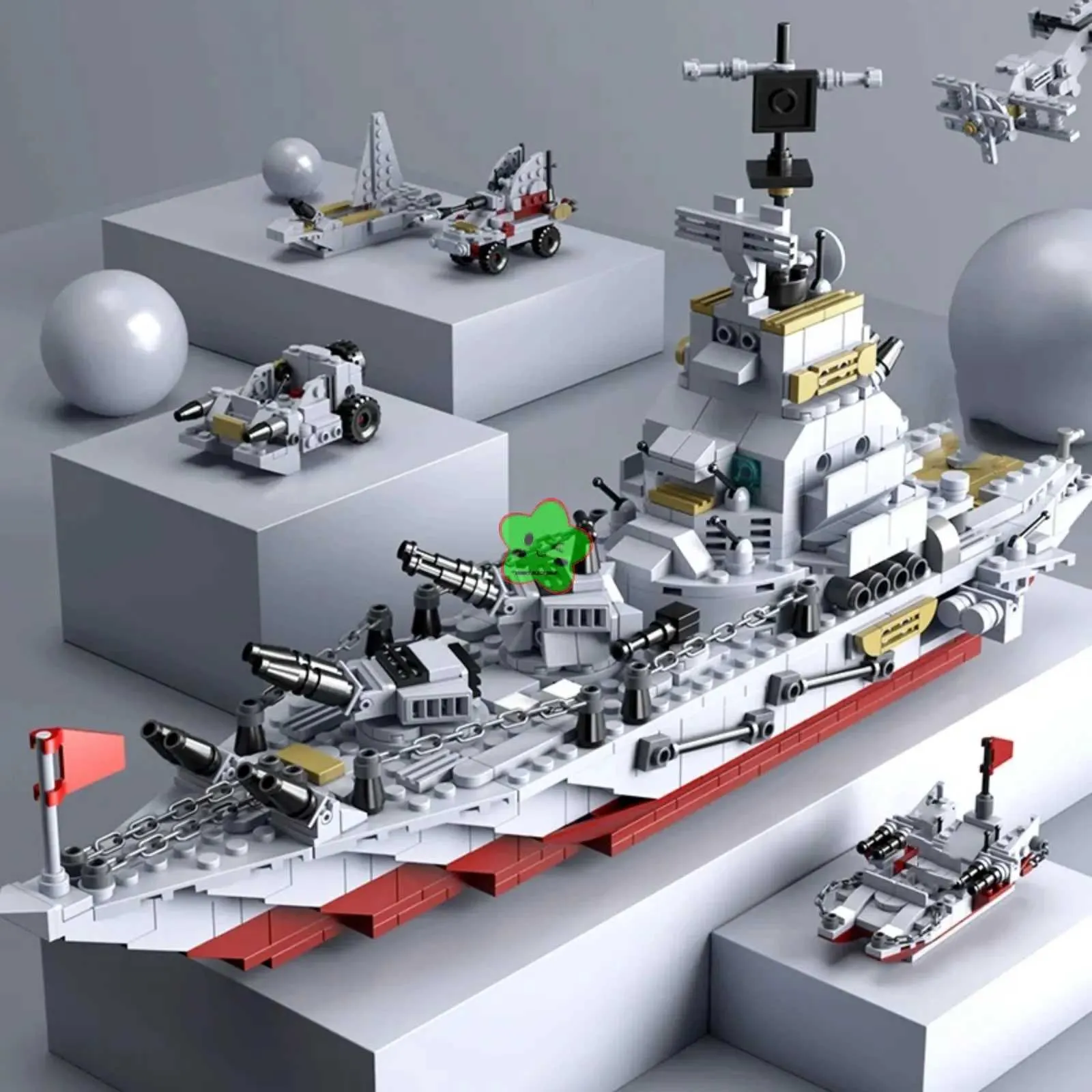Naval Fleet Construction Set: Warships, Airplanes & Tanks Military ...