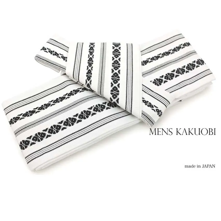 Mens Kakuobi Obi Belt – Traditional Japanese Kimono... From Uledemode ...