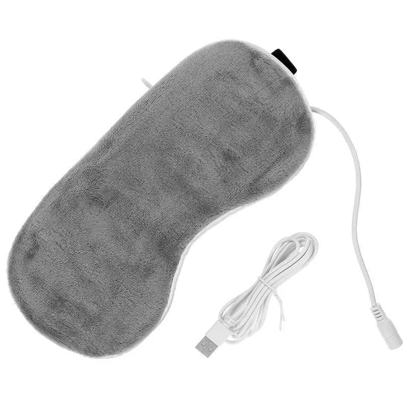 USB Heated Eye Mask - Warm Compress for Dry Eyes, Steaming Sleep Mask ...