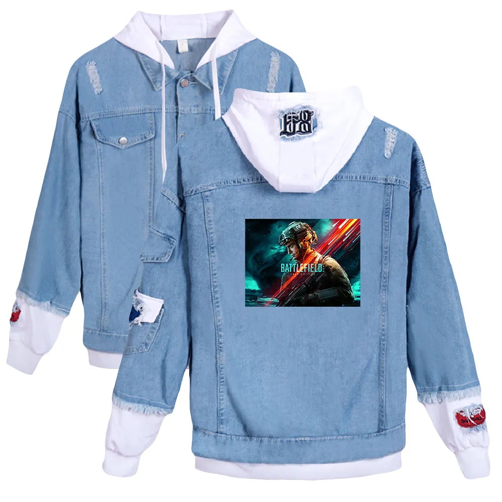 Women's Harajuku Denim Jacket - South Side Serpents 2D Print - Spring ...