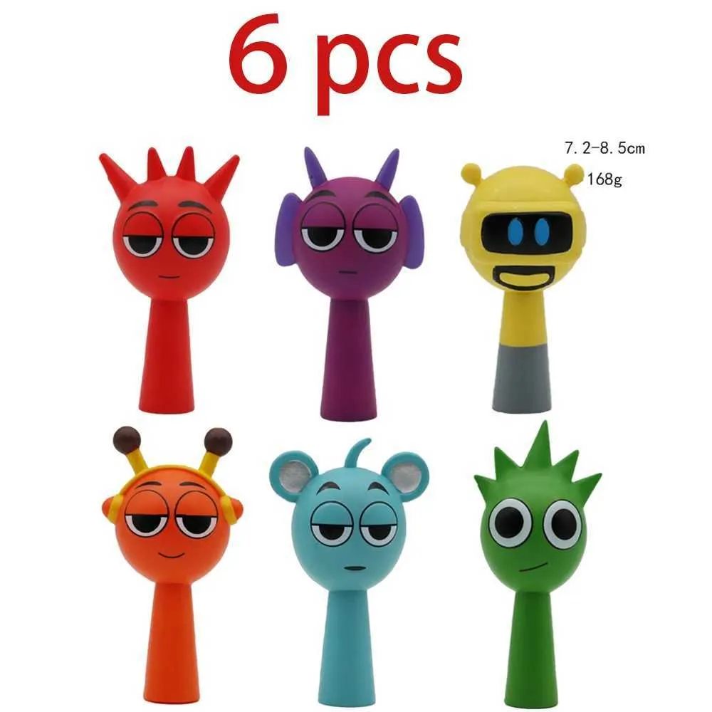 Action Figurines Pvc Model Ornaments, Small Plastic Figurines For ...