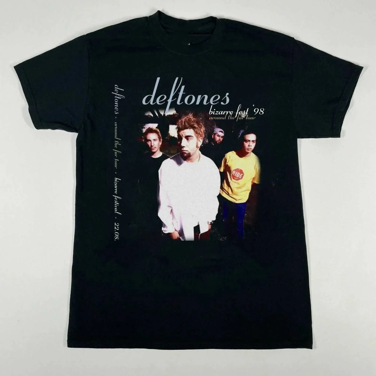 Wholesale Deftones Shirt: Rare 90s Band Tee For Fans Cotton Black T Shirt S XL From Jichang ...