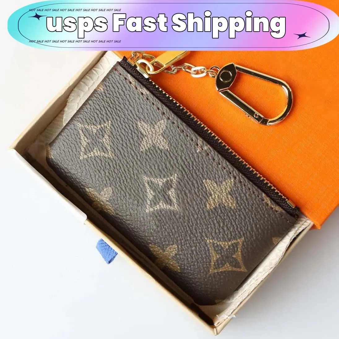 TOP Mini Key Wallets for Women and Men - Keychain Ring with Credit Card ...