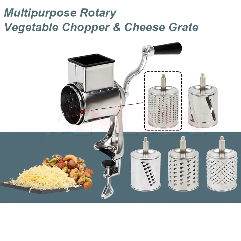 Rotary Cheese Grater Food Grinding Machine With 5... From Ddmyfeb, $42. ...