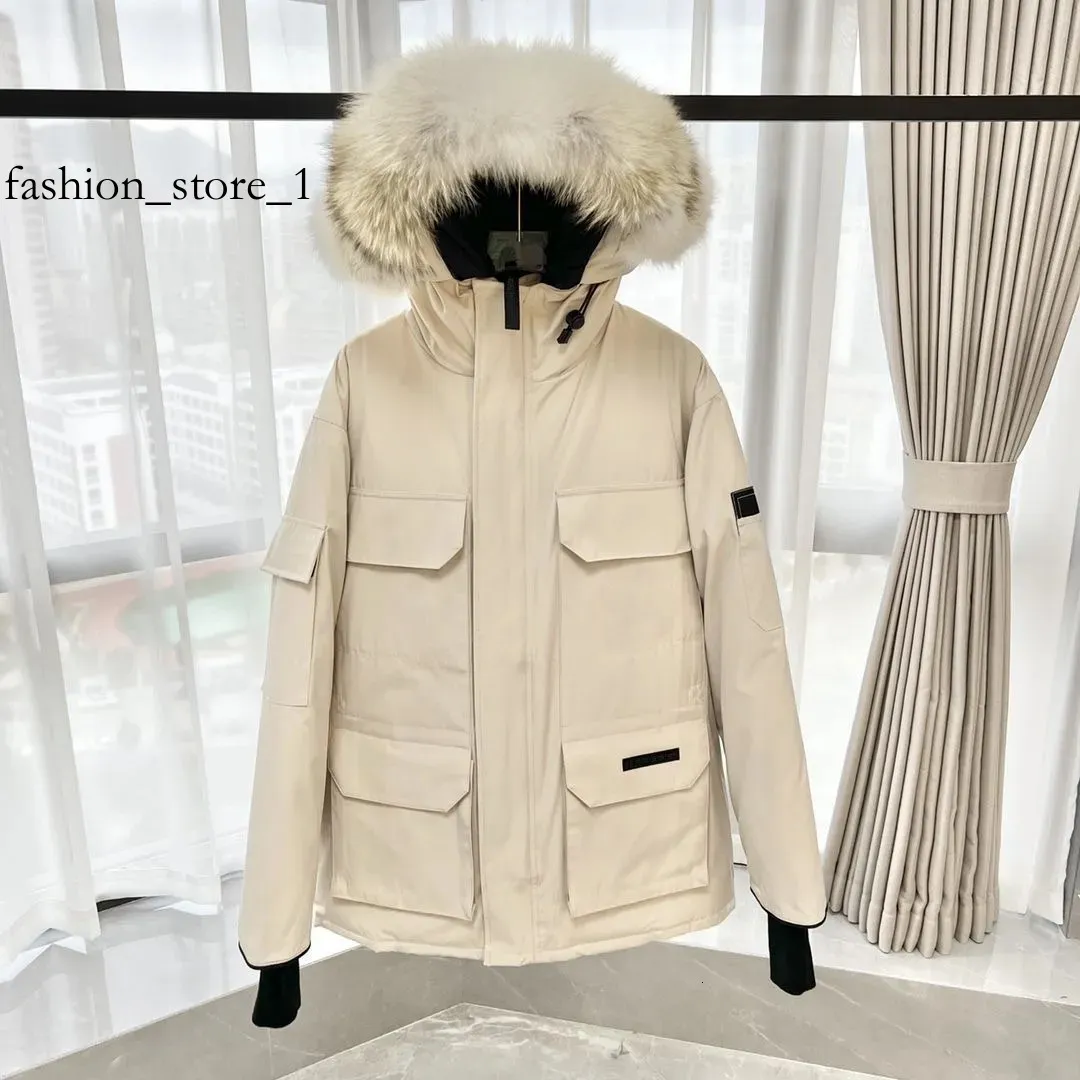 Designer Winter Canadian Puffer Jacket With Knuckle Duster And ...