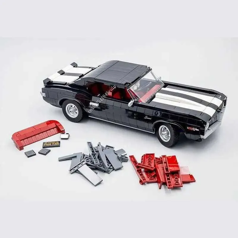 NEW MOC Chevroleted Camaro ZCompatible 10304s High Tech Toy Vehicles ...