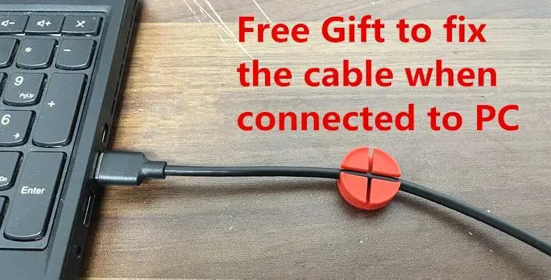 5m USB-C to Micro-B 3.0 Tethering Cable with Nylon Material for Camera ...