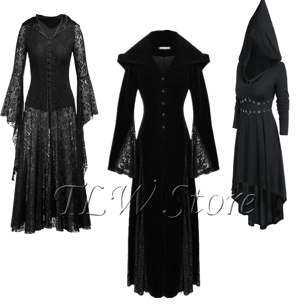 Medieval Elf Costume For Adult Women Hooded Vintage... From Dh2958055 ...