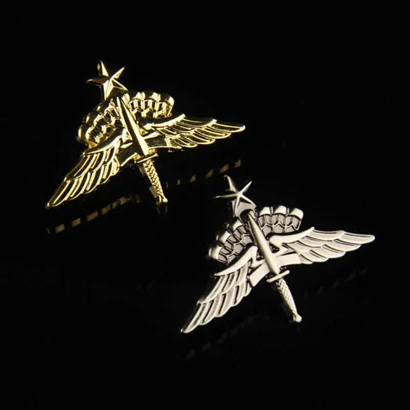 Paratrooper Badge Pin US Military Airborne Troops Tactical Brooch For ...