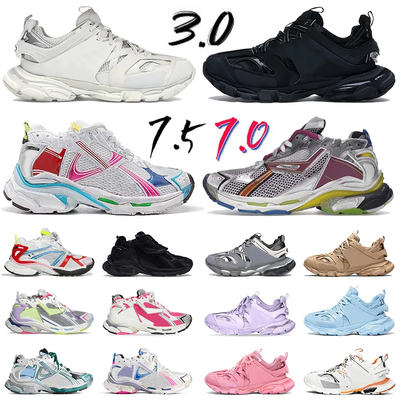 Bulk Brand Sneakers Platform Track Runners All Black White Multicolor ...
