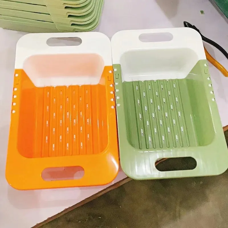 Adjustable Plastic Fruit and Veggie Sink Strainer, Retractable Basket ...