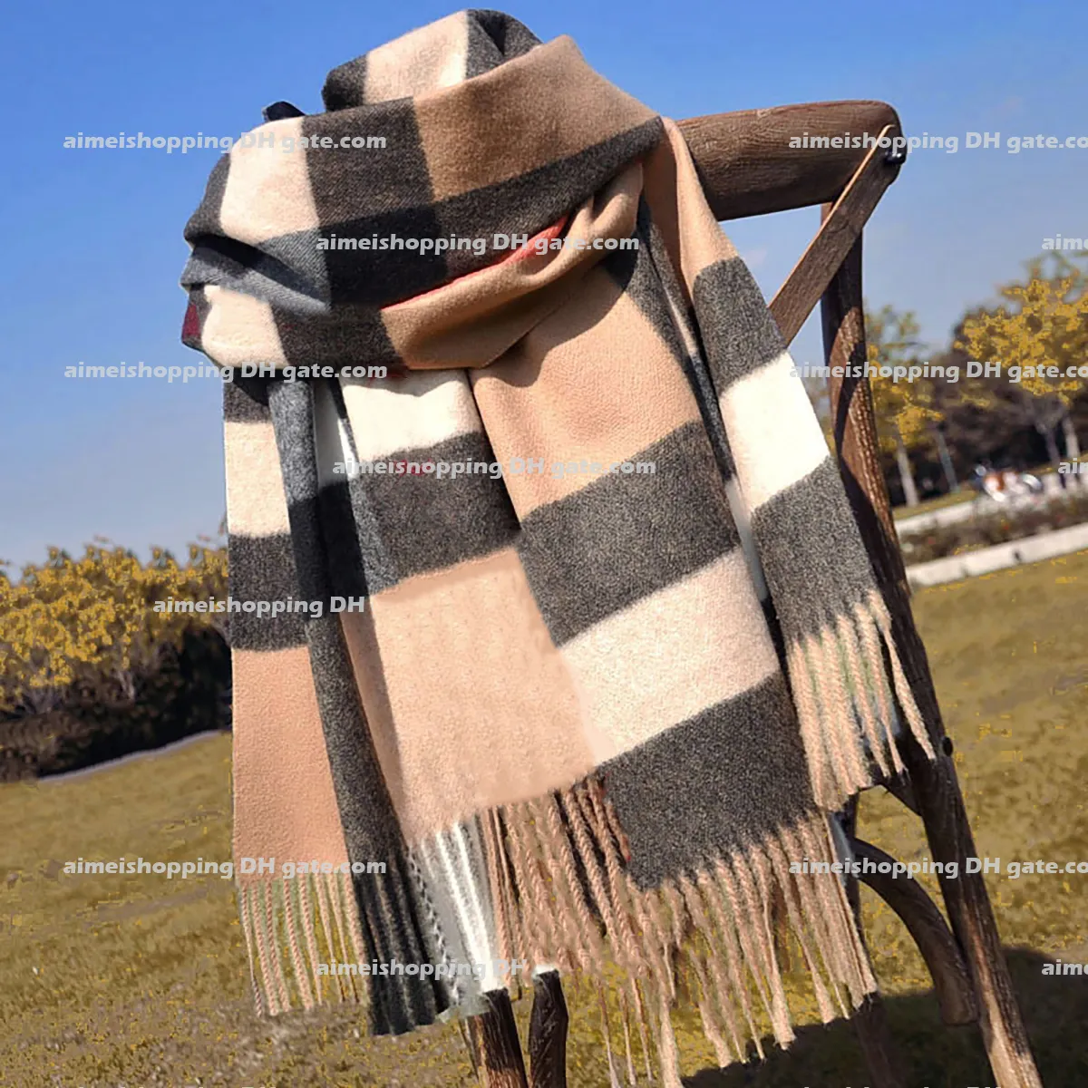Designer Cashmere Scarf Winter Women And Men Long Scarf, Quality ...