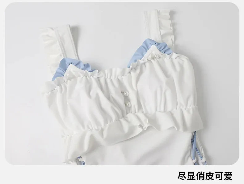 VigoAnne White Modal Push Up One-Piece Monokini Swimwear for Women ...