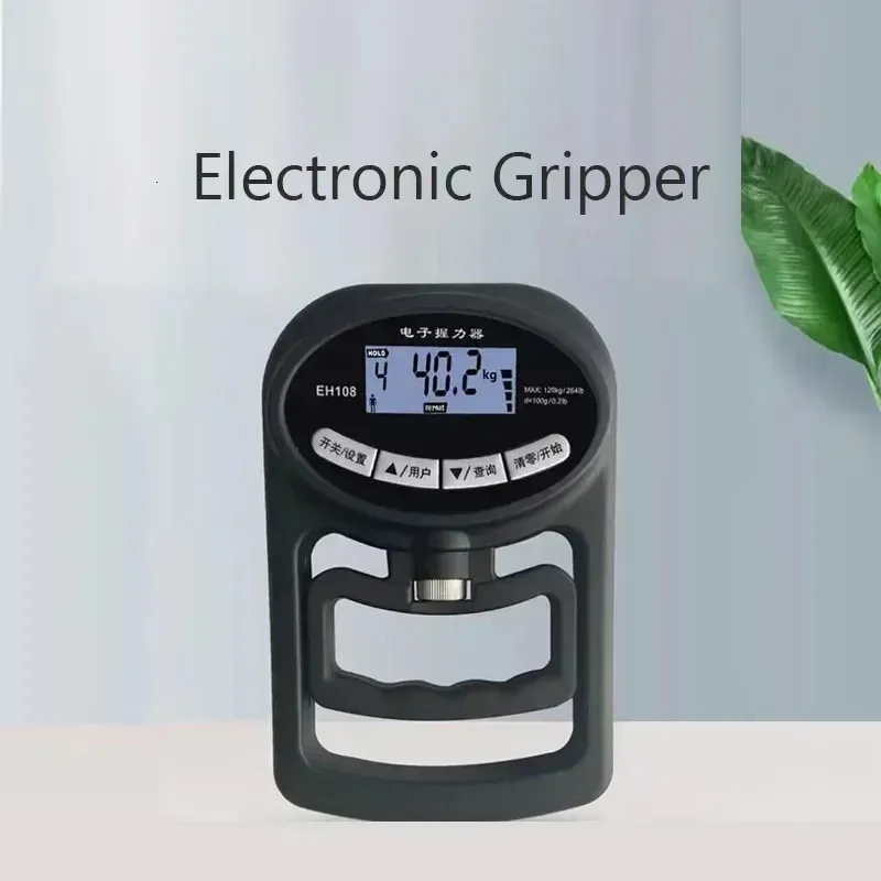 Digital Hand Finger Dynamometer Strength Trainer With 265 Lbs Capacity ...