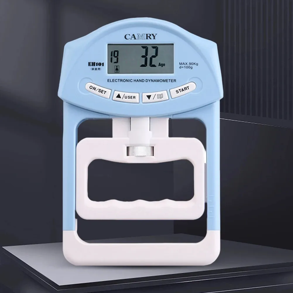 Grip Strength Tester 268 lbs 120 kg Digital Hand Dynamometer with USB ...
