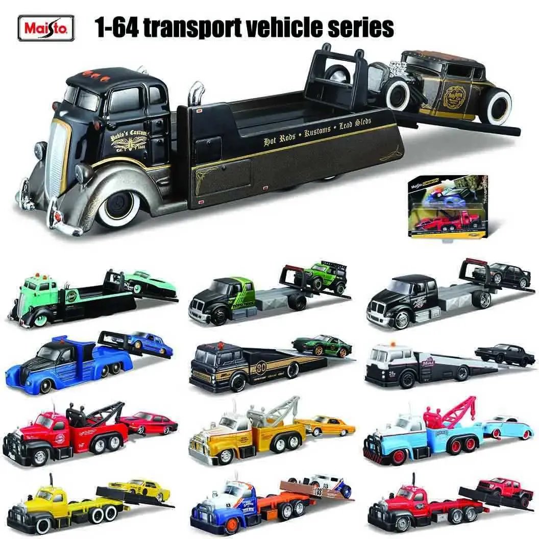 Die Cast Metal Car Models: 1:64 Scale 1929 A Type Transport Truck ...