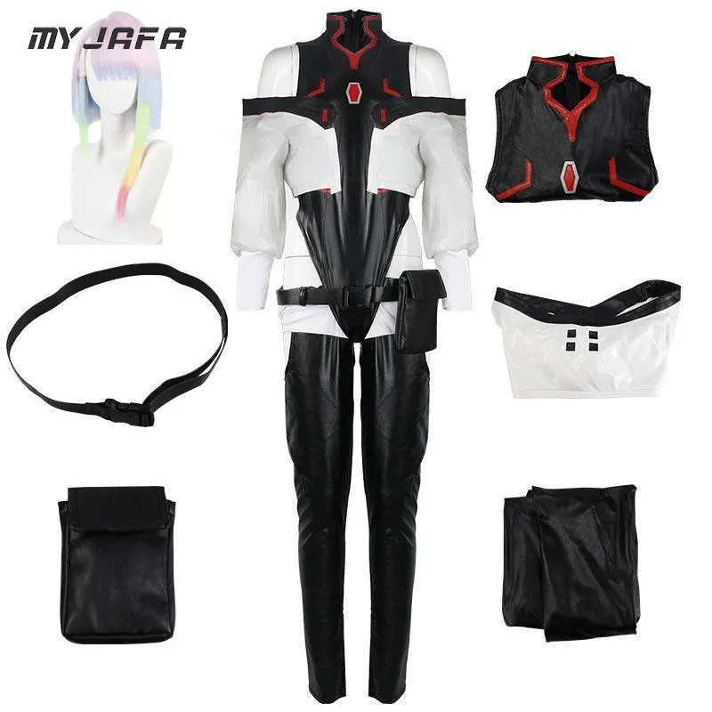 Cyberpunk Anime Cyberpunk Edgerunner Lucy Cosplay Jumpsuit Costume For ...