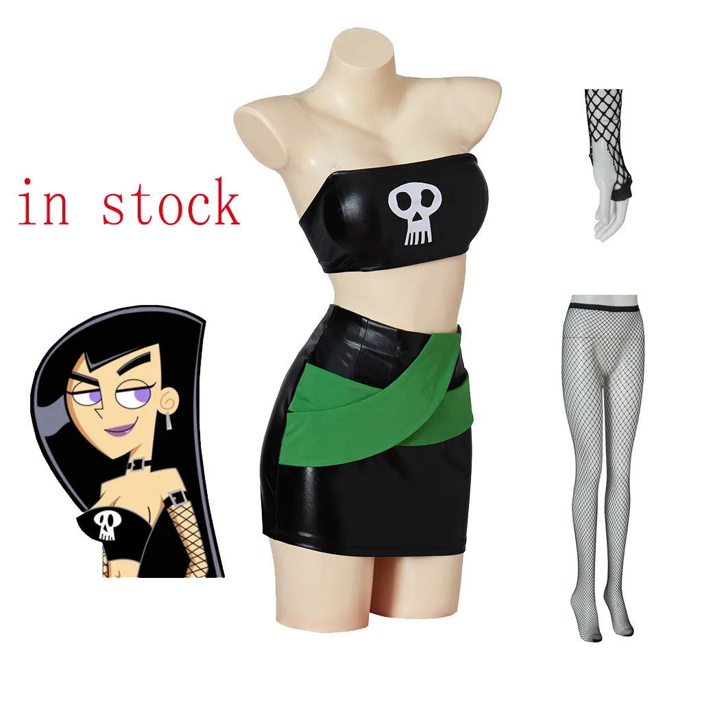 Sam Manson Jolyne Kujo Cosplay Set For Women Danny Phantom Cosplays ...