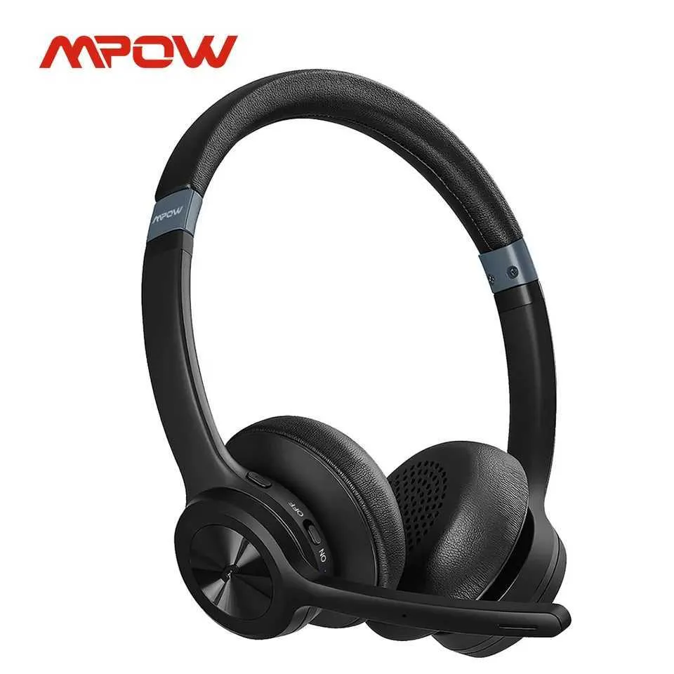 Premium Call Center Headset - Upgrade Wireless Earphones with Long ...