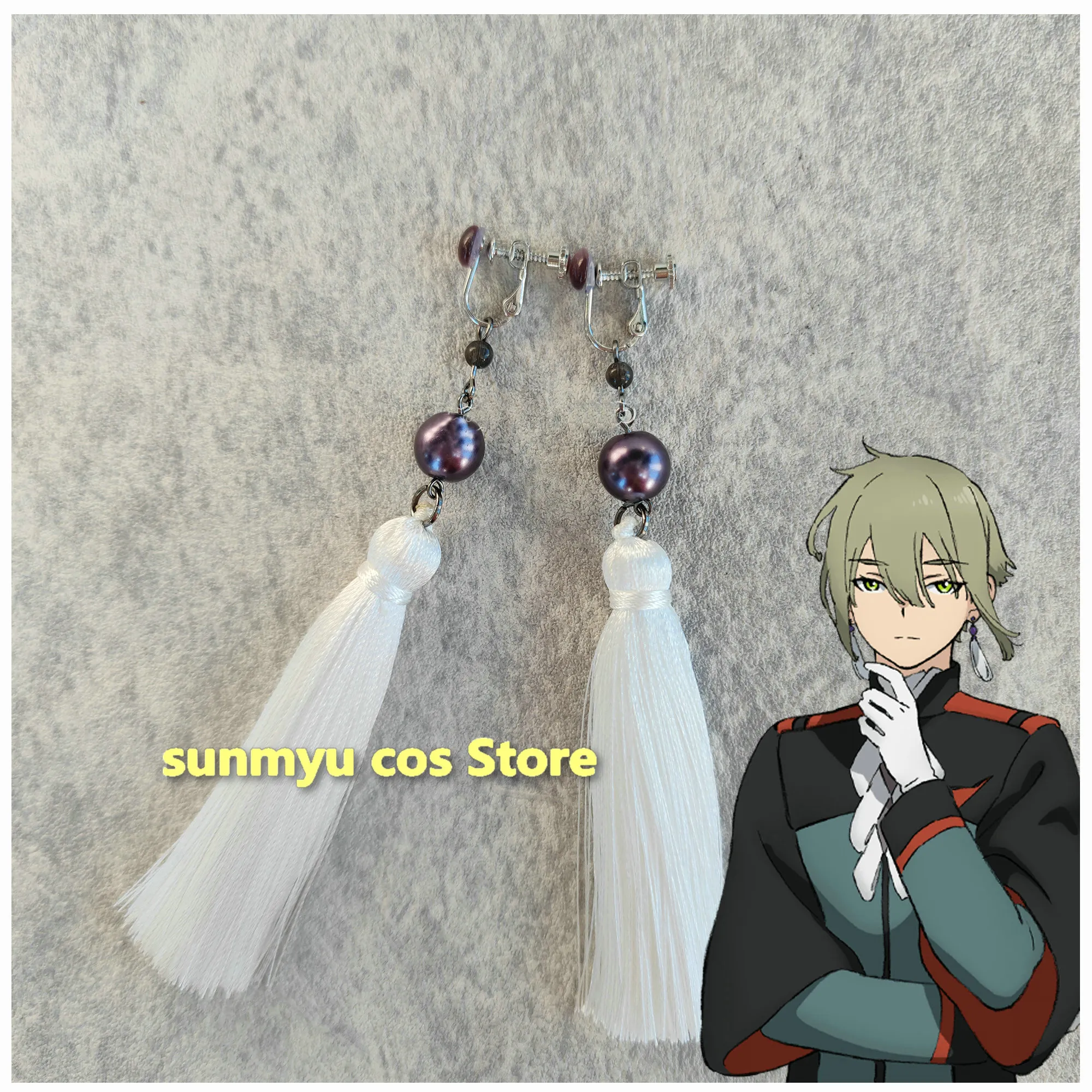 Anime Earrings Character Inspired Clip On Earrings, Non Piercing ...
