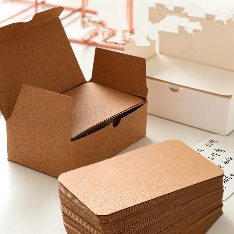 350 Gram Blank Kraft Paper White Cardstock Business Cards, Craft ...