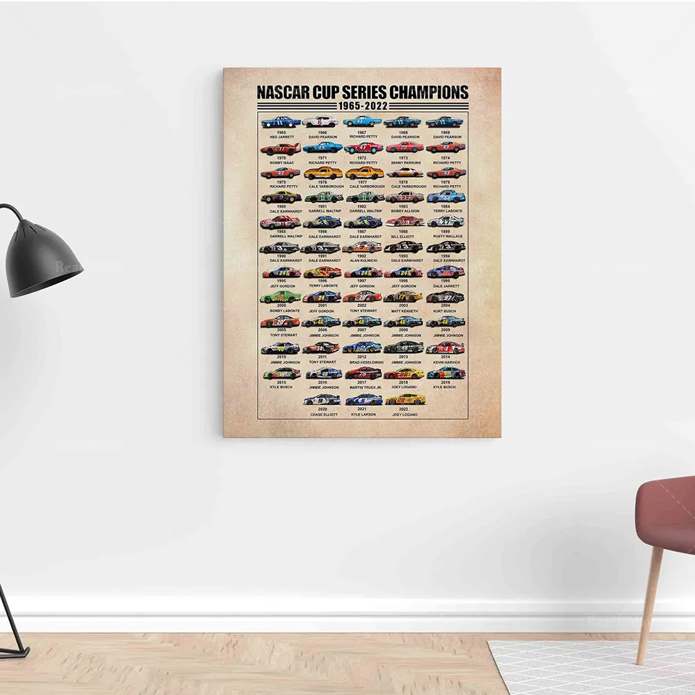 Series Champions Canvas, Car Racing Canvas, Nascar... From Dh912686698 ...