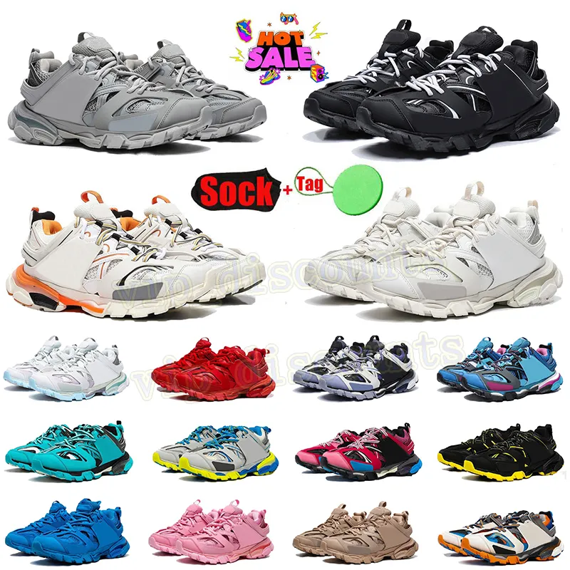 Bulk 2025 Designer Track 3.0 Chunky White Sneakers For Men And Women ...