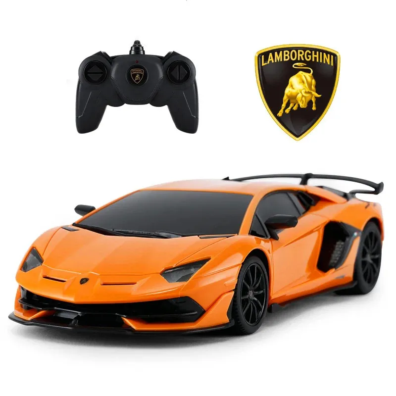1:24 Scale Lamborghini Aventador SVJ RC Car Fast Remote Control Cars ...