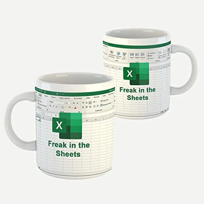 Excel Spreadsheet Mug Shop Near Me Tumbler Freak In Sheets Funny Gift ...