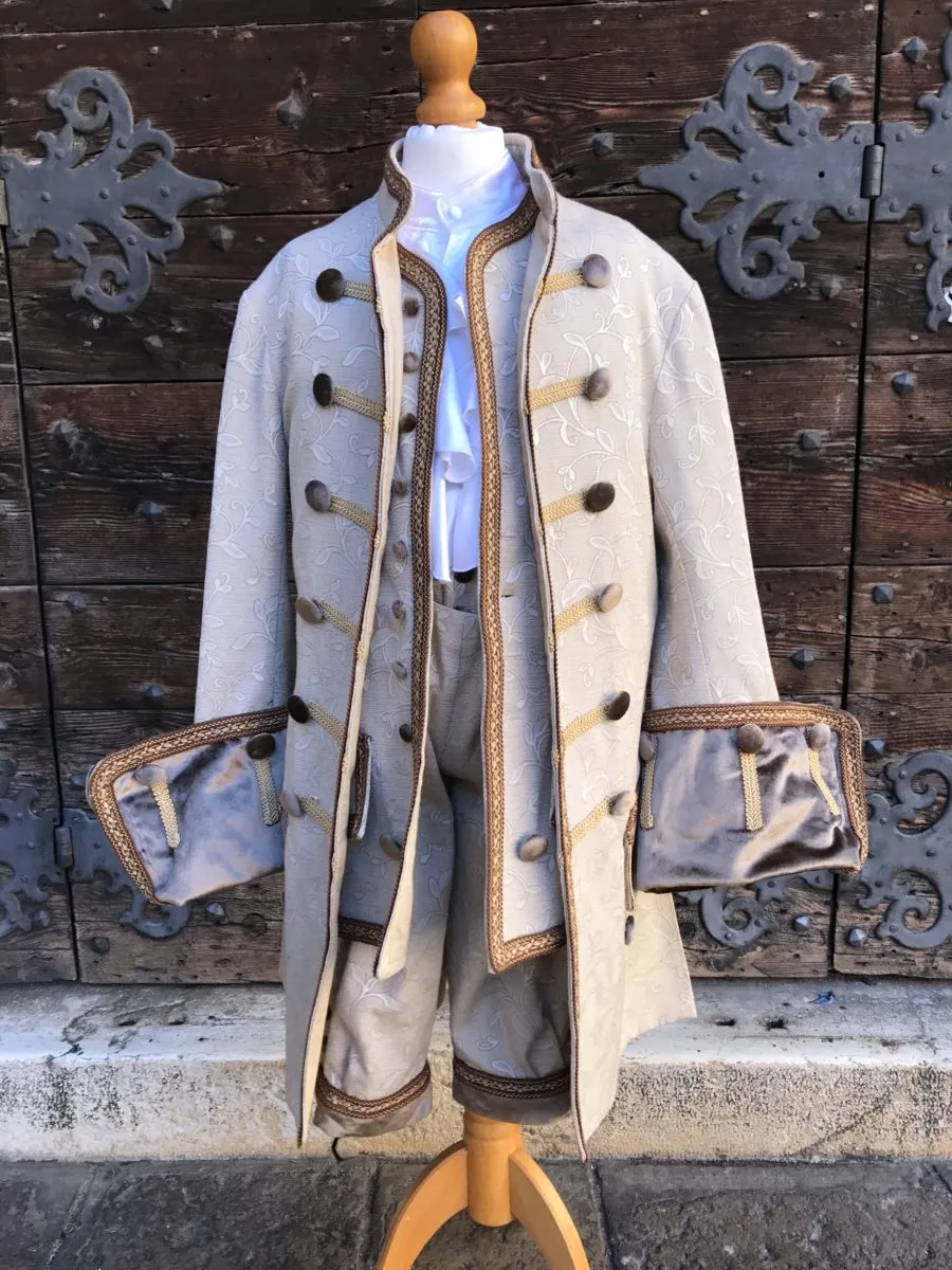 Custom Made Men's 18th Century Colonial Baroque Victorian Rococo Kirito ...