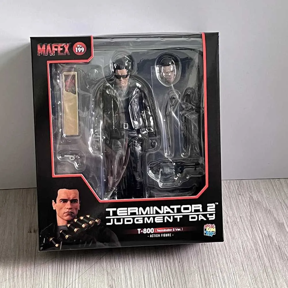 Mafex Terminator 2 Judgement Day Figure No.199 T 800 Arnold T2 ...