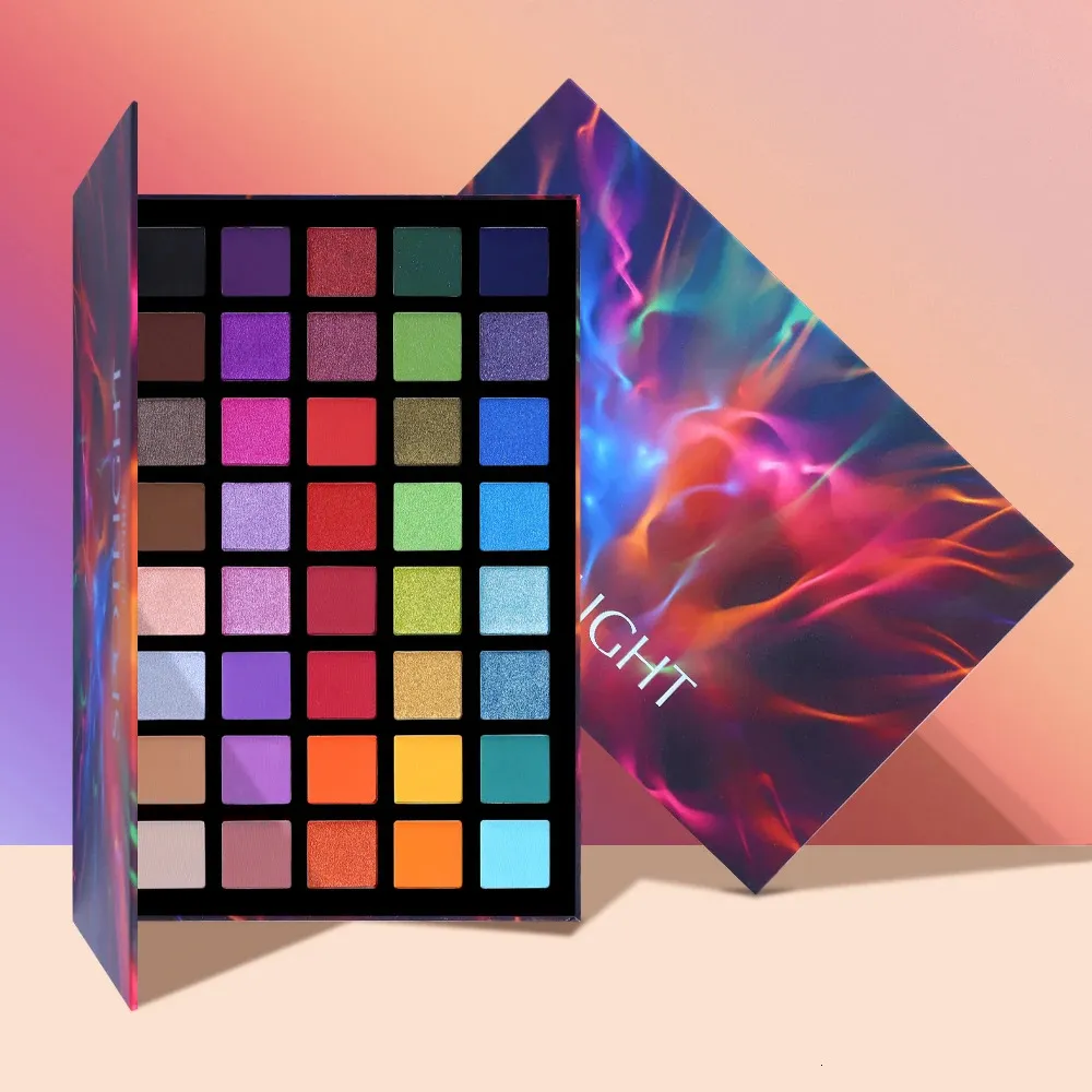 UCANBE Spotlight Eyeshadow Palette - Colorful Artist Shimmer Glitter ...