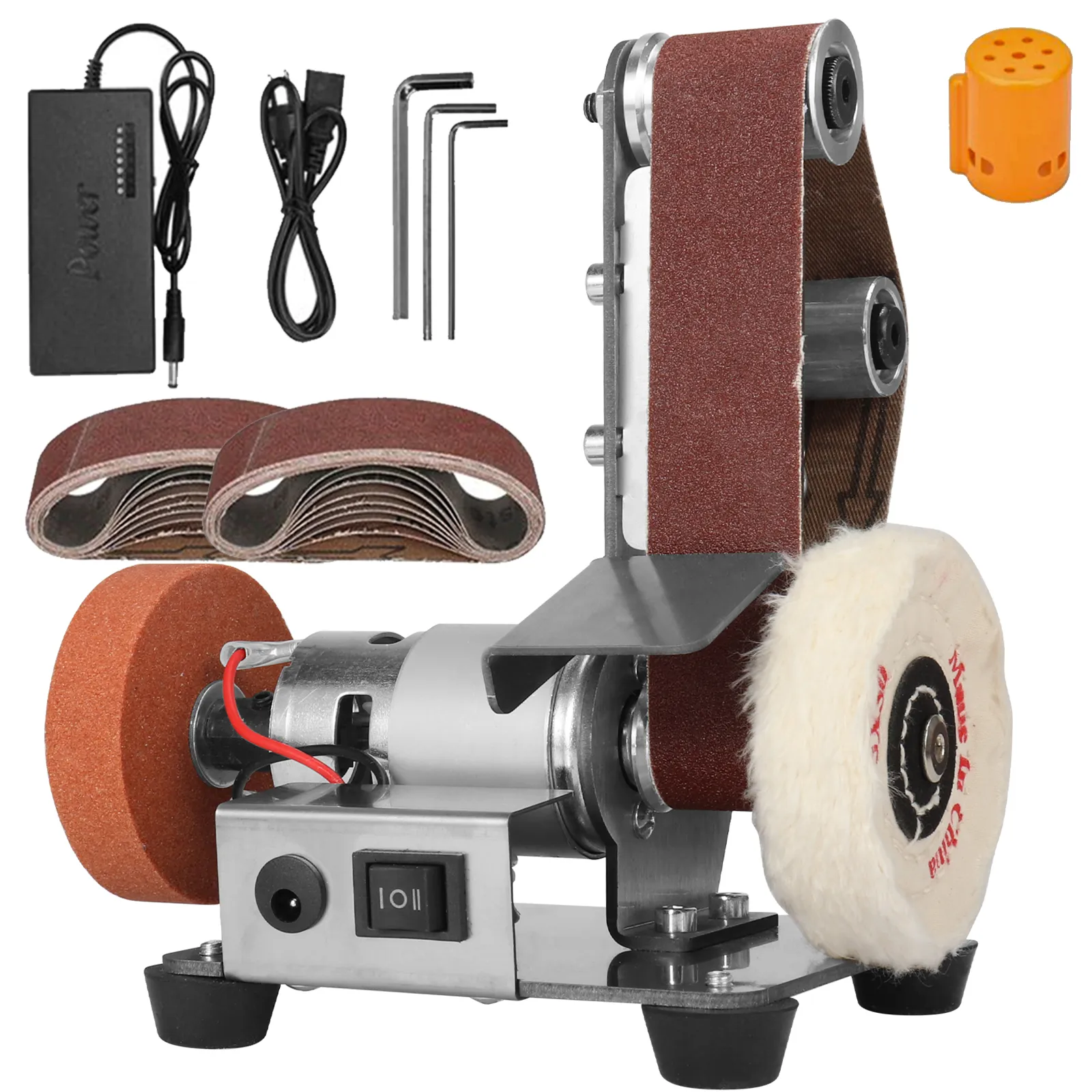 Mini Speed Regulating Electric Belt Sanders Multifunctional Polishing ...